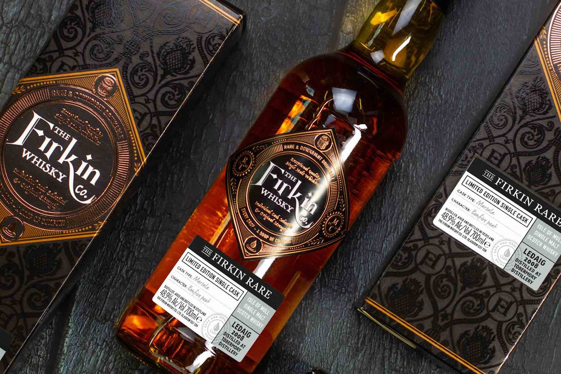 Firkin Rare Ledaig 2008 Double Wood Marsala Cask