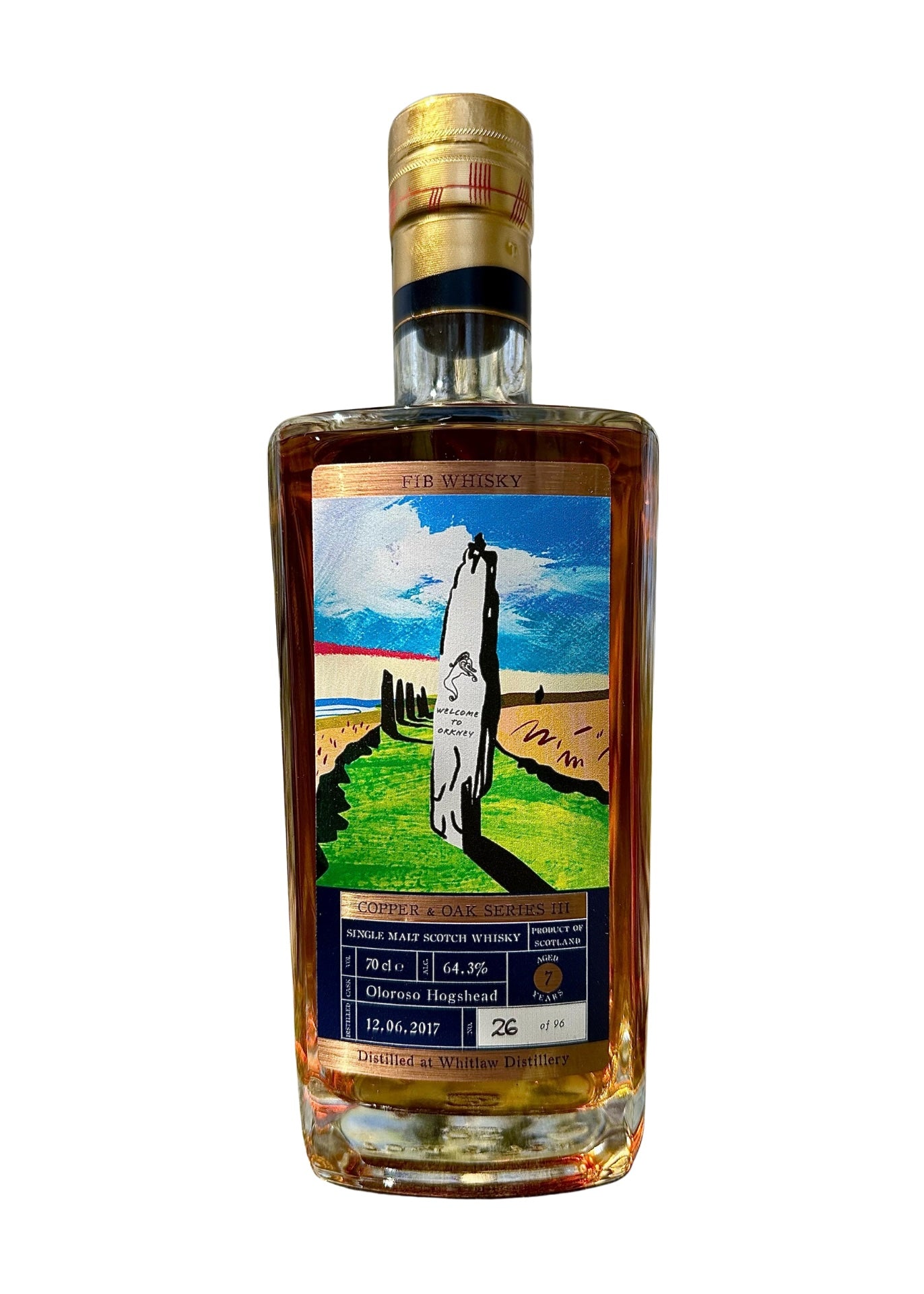 Fib Whisky Whitlaw 7 Year Old Oloroso